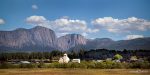 Los Ojos Village, and the Brazos Cliffs, New Mexico.