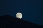 Hunter's Moon, Our Moon Rising Over Sangre de Cristo Mountains, NM ...