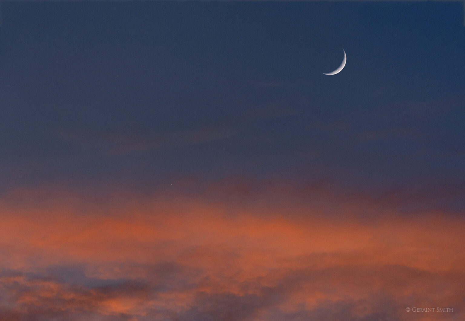 Planets, Crescent Moon, Sunset Clouds. 06-28-2023 | Geraint Smith ...